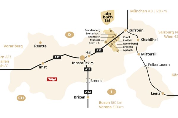 The 10 villages in the Alpbachtal holiday region | Tyrol