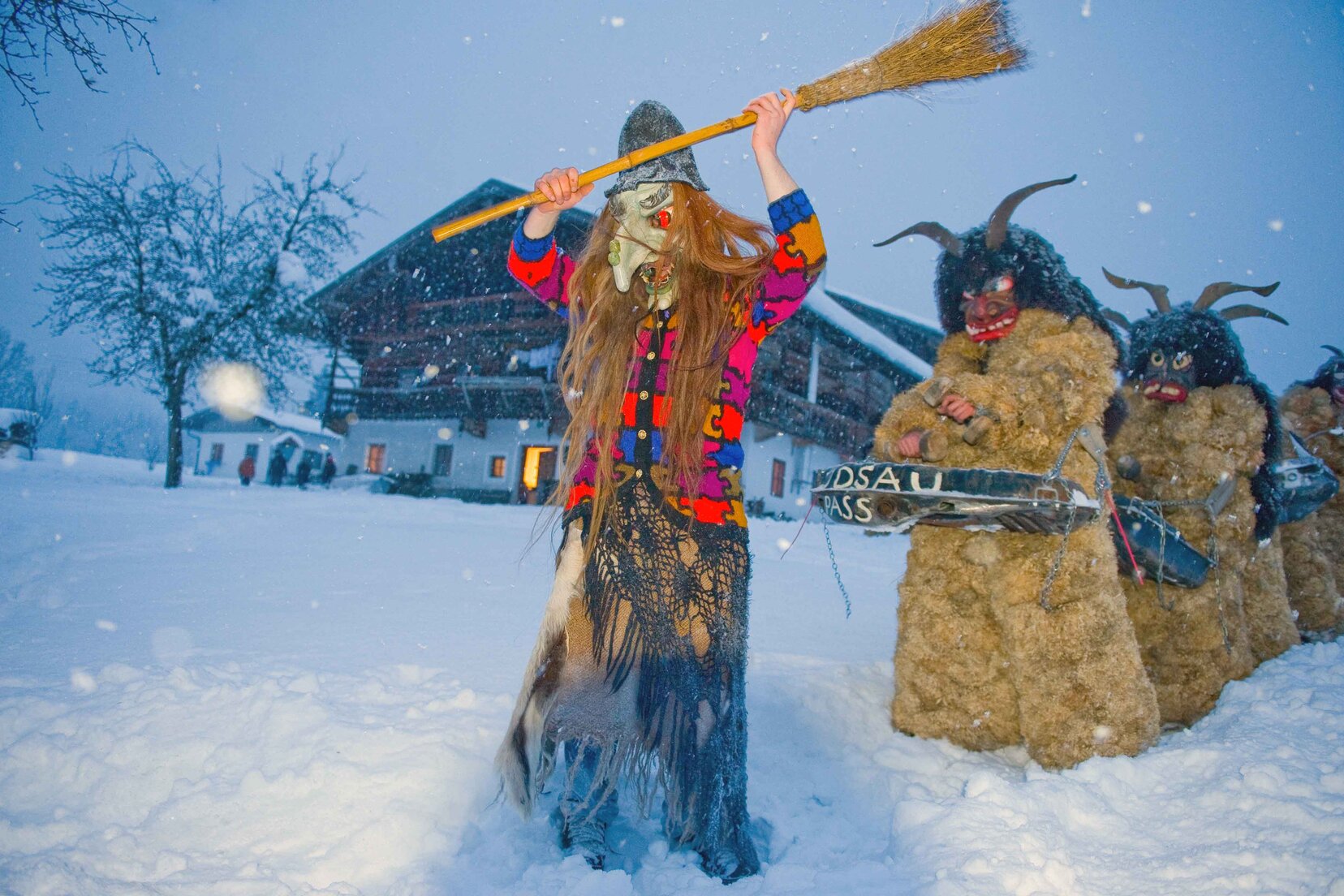 Berchtln, Percht und Krampusse in Tirol | Alpbachtal