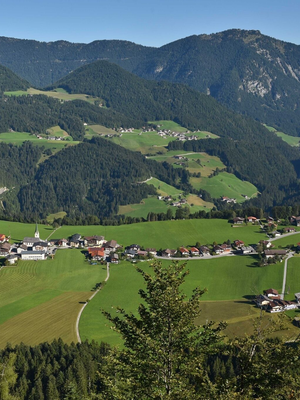 Brandenberg village walk via the toboggan run hut | Alpbachtal