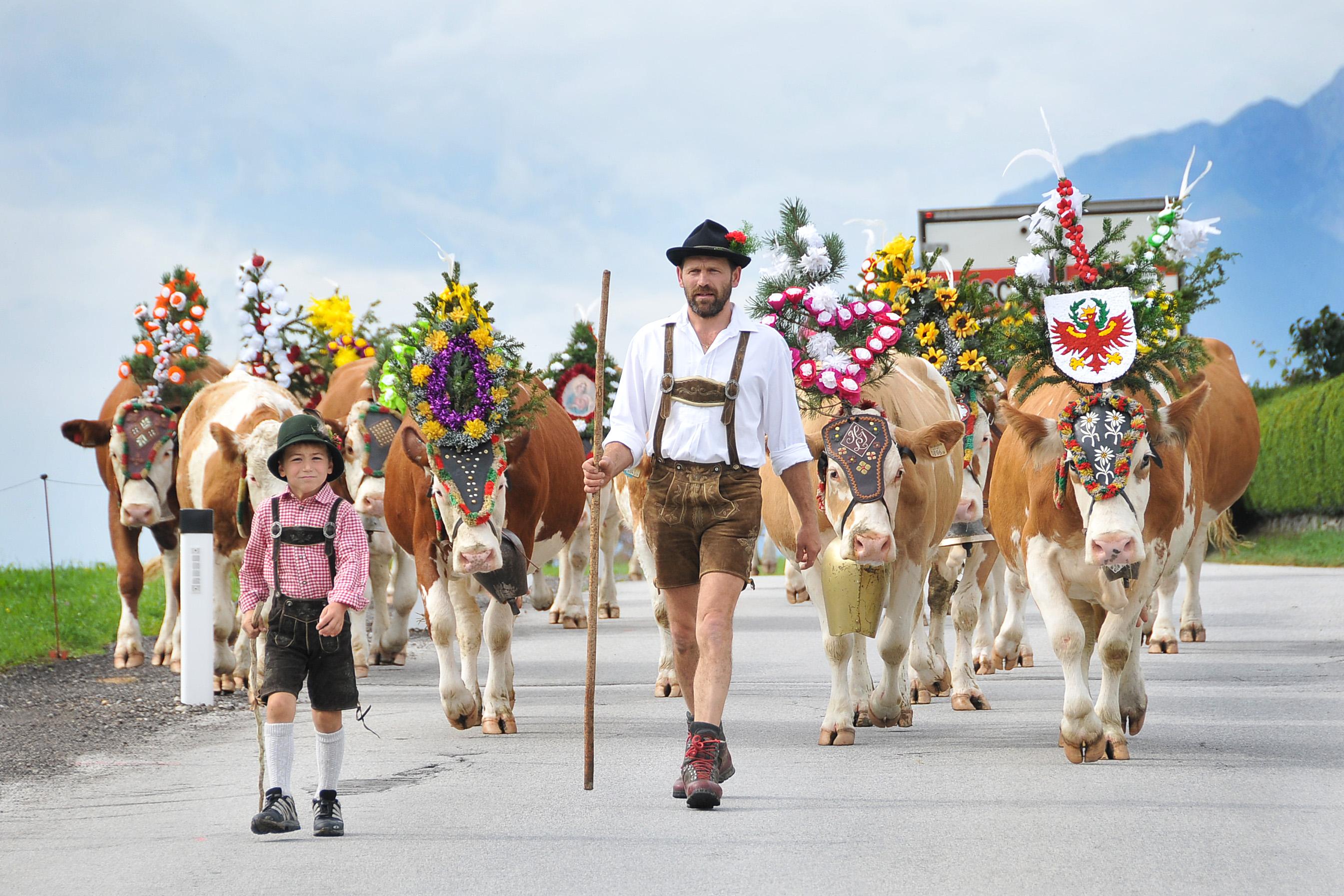 Reither Bauernmarkt mit Almabtrieb und Kirchtagsfest
